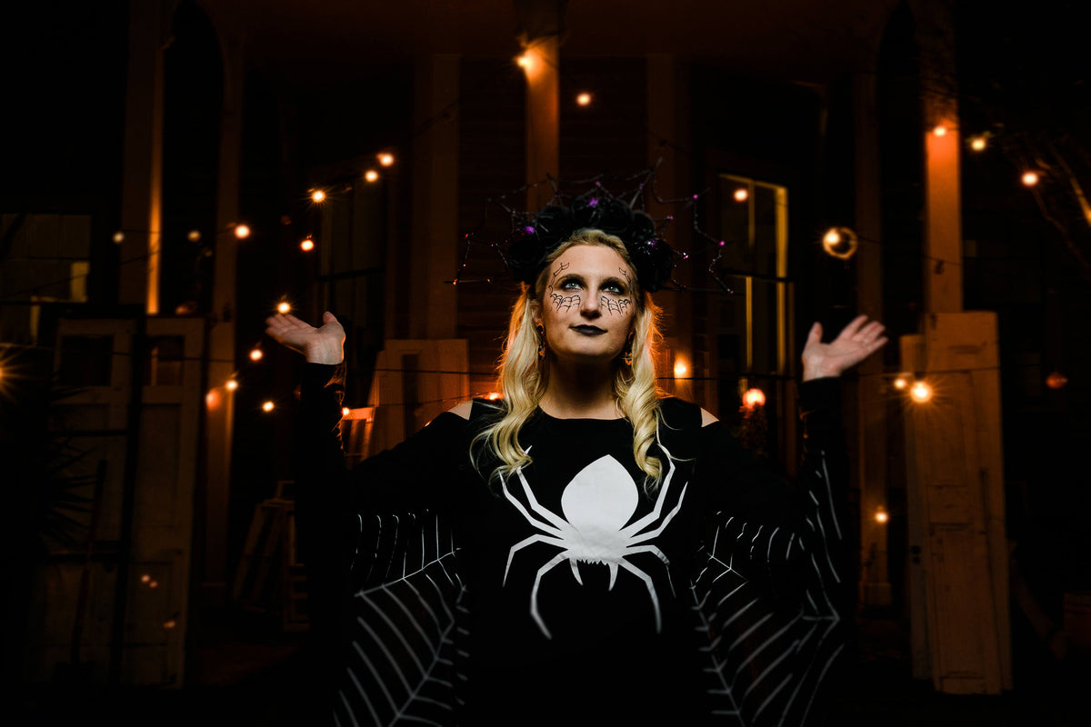 Spider Web Headpiece – Crowned By Ellie